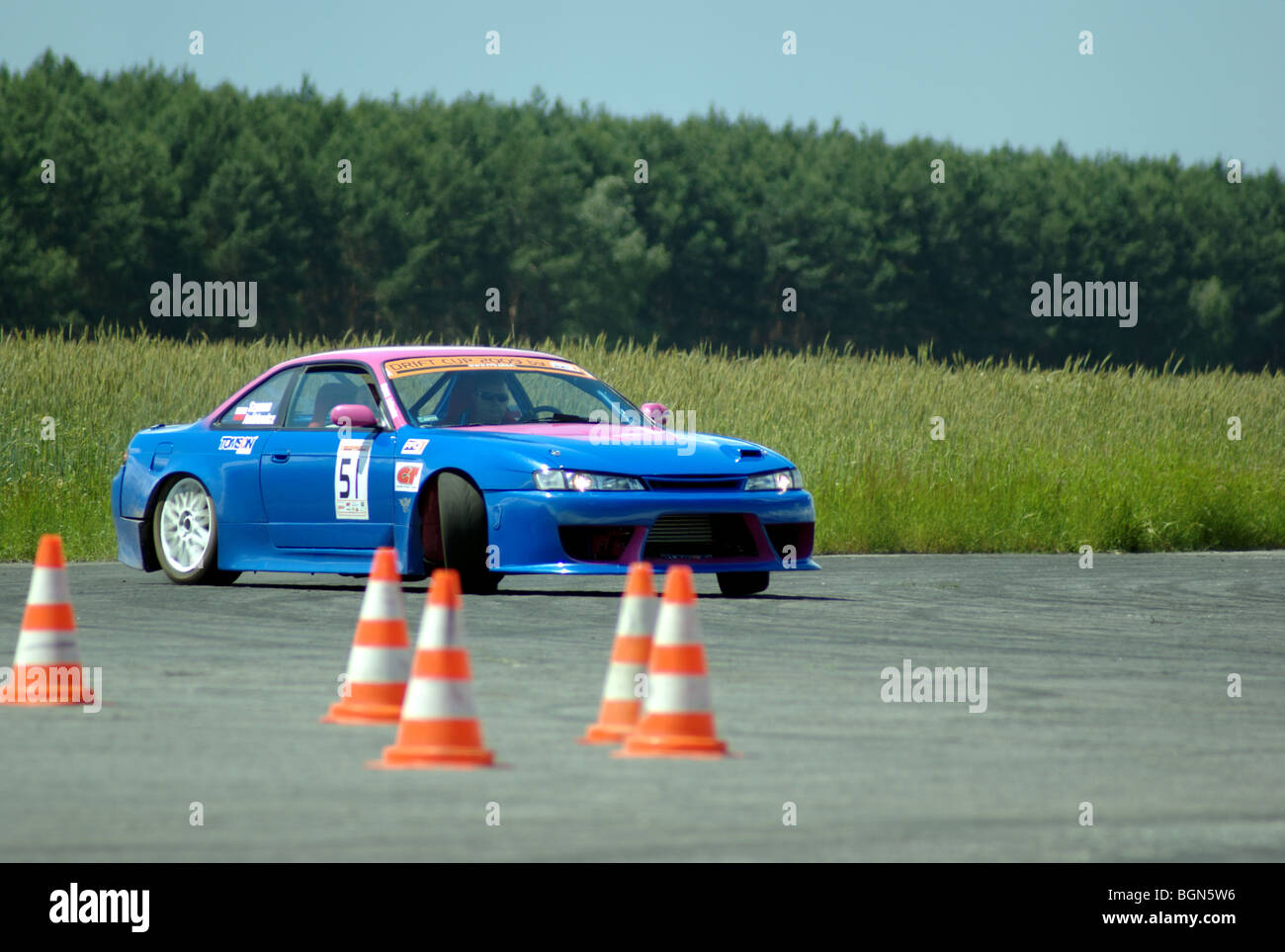 Nissan s14 drift car hi-res stock photography and images - Alamy