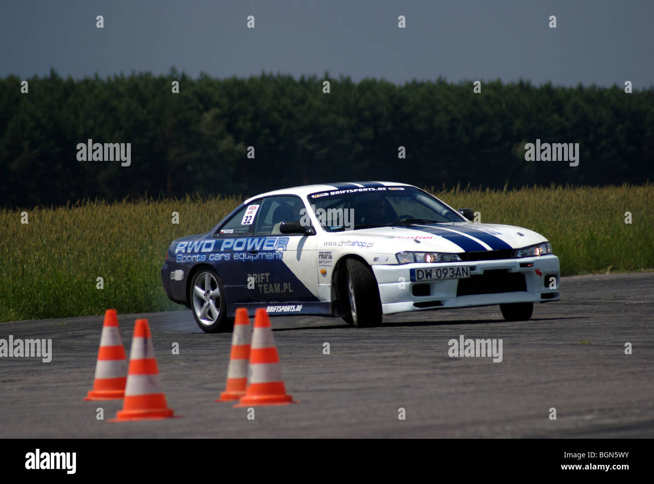 Nissan s14 drift car hi-res stock photography and images - Alamy