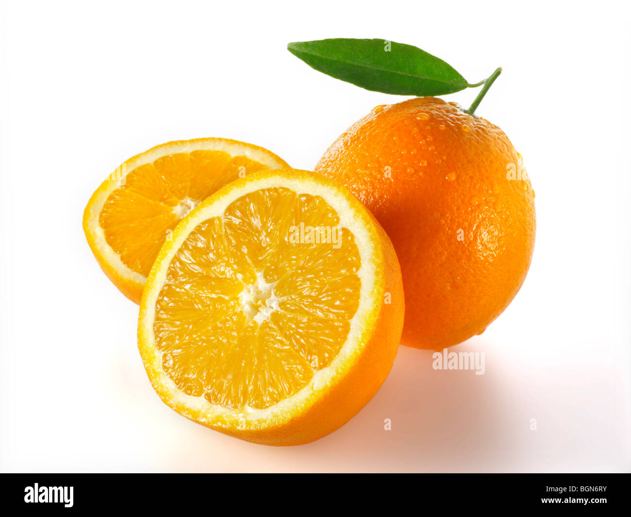Orange fruit close up oranges Cut Out Stock Images & Pictures - Alamy