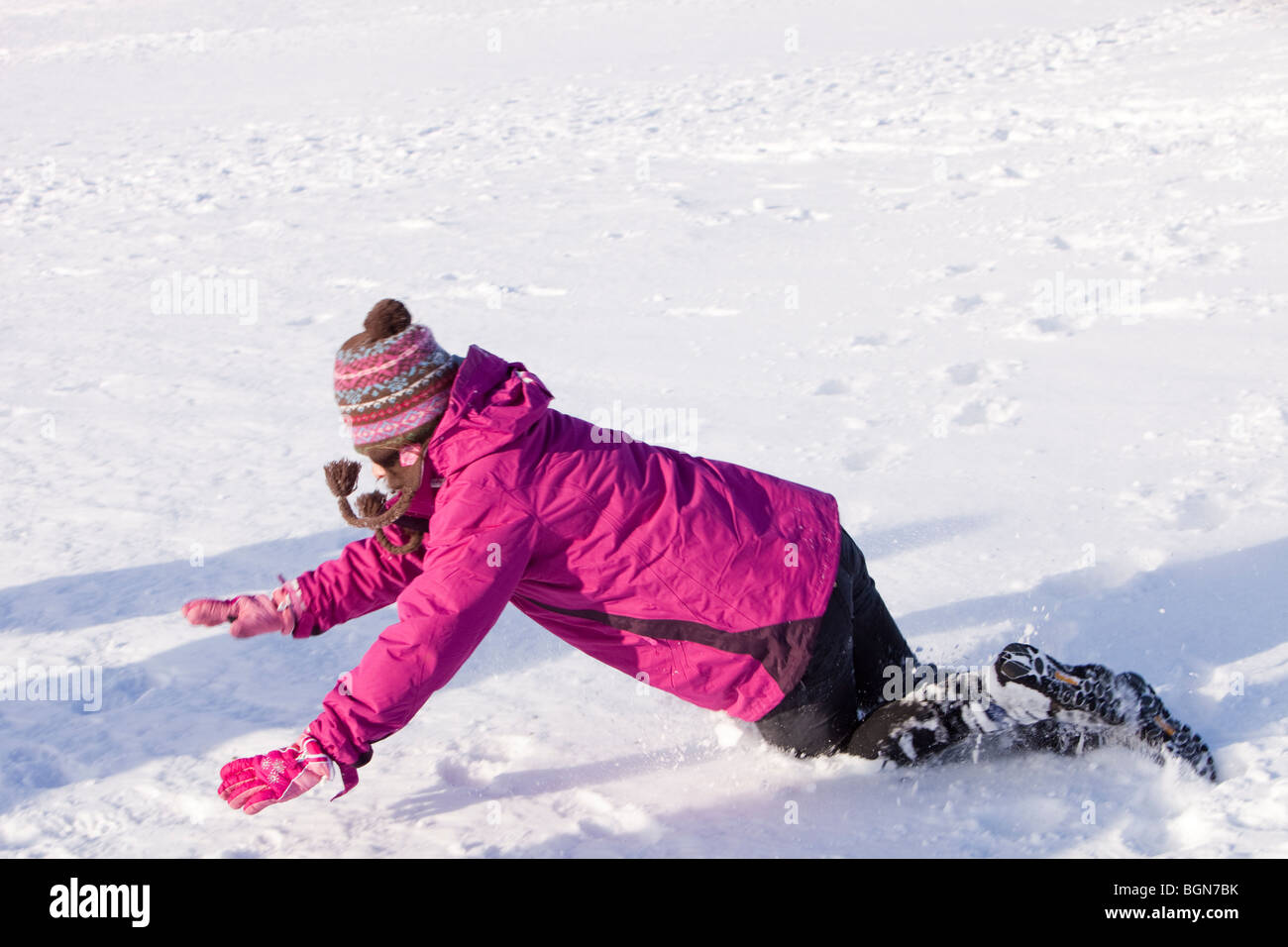 Girl falling over hi-res stock photography and images - Alamy