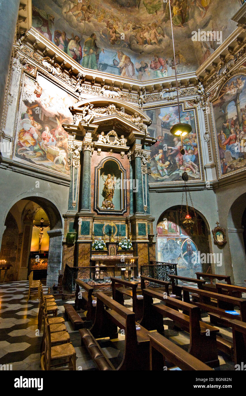 St. Fedele church, Como, Italy Stock Photo - Alamy