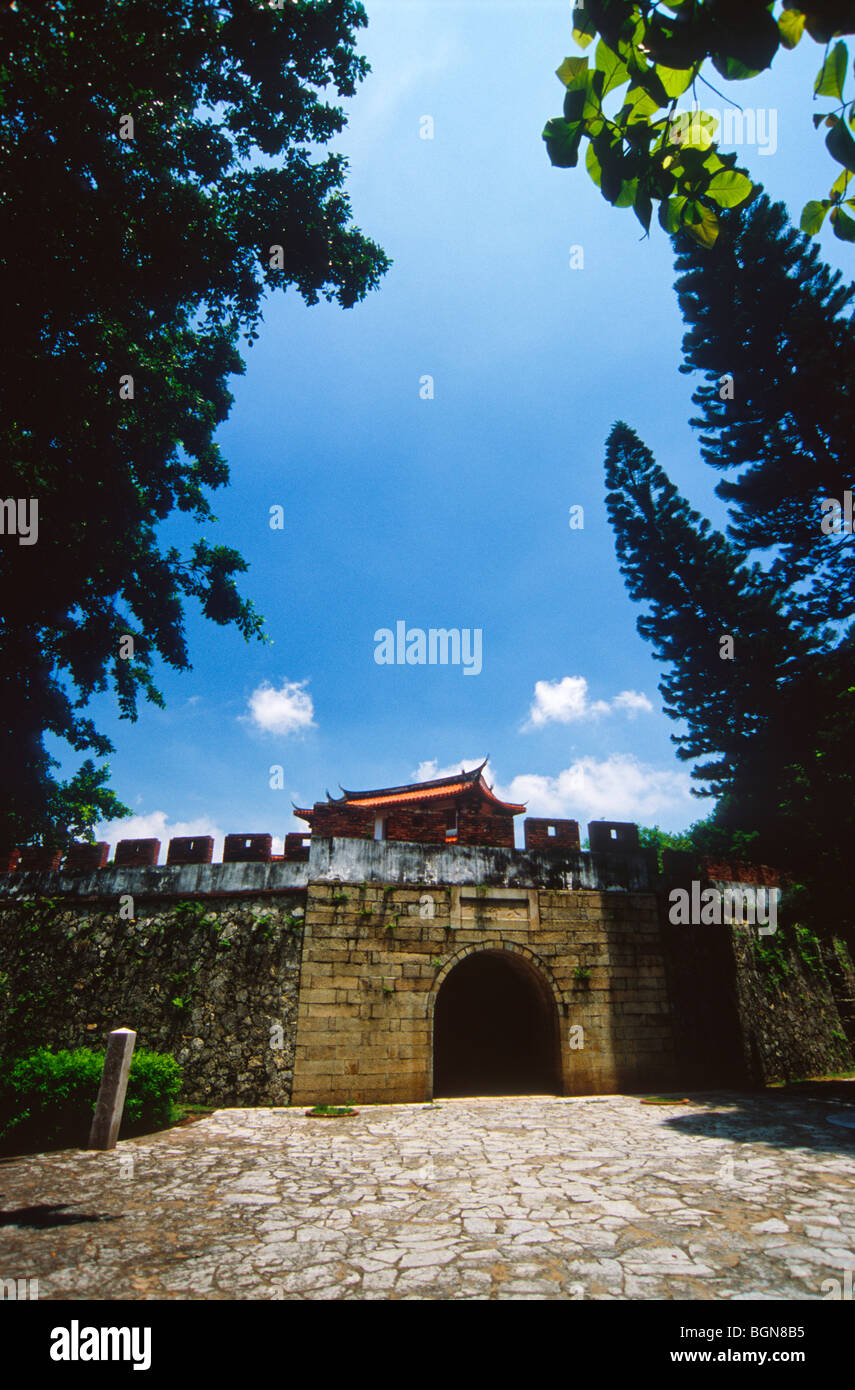 Great Southern Gate, Tainan, Southwestern Taiwan, Taiwan, R.O.C Stock ...