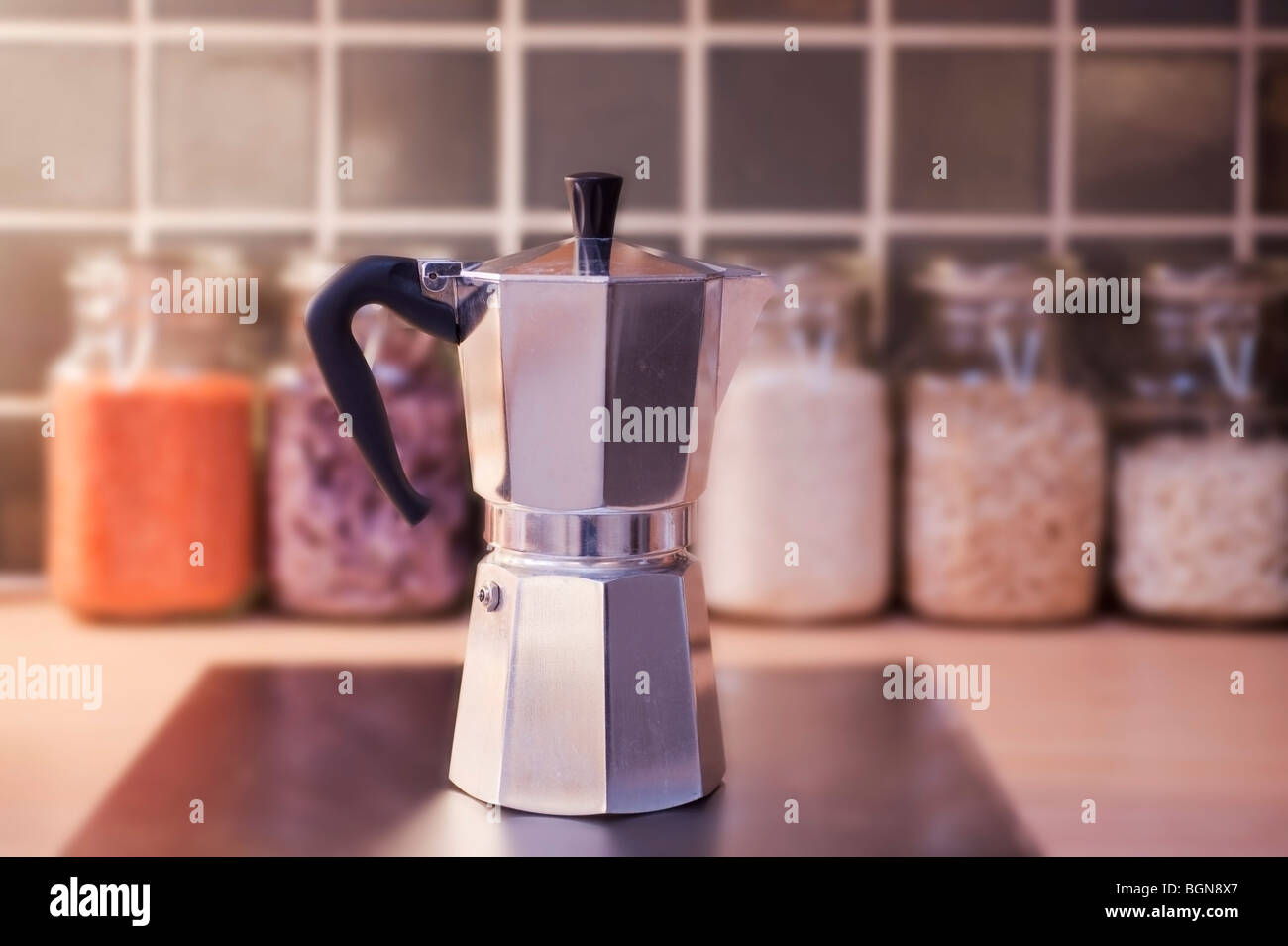 Italian coffee pot hi-res stock photography and images - Alamy