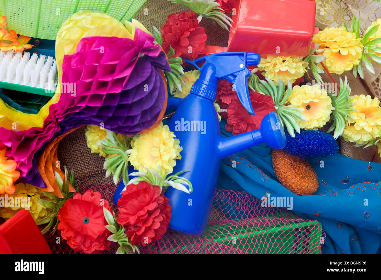showcase of big store Stock Photo - Alamy