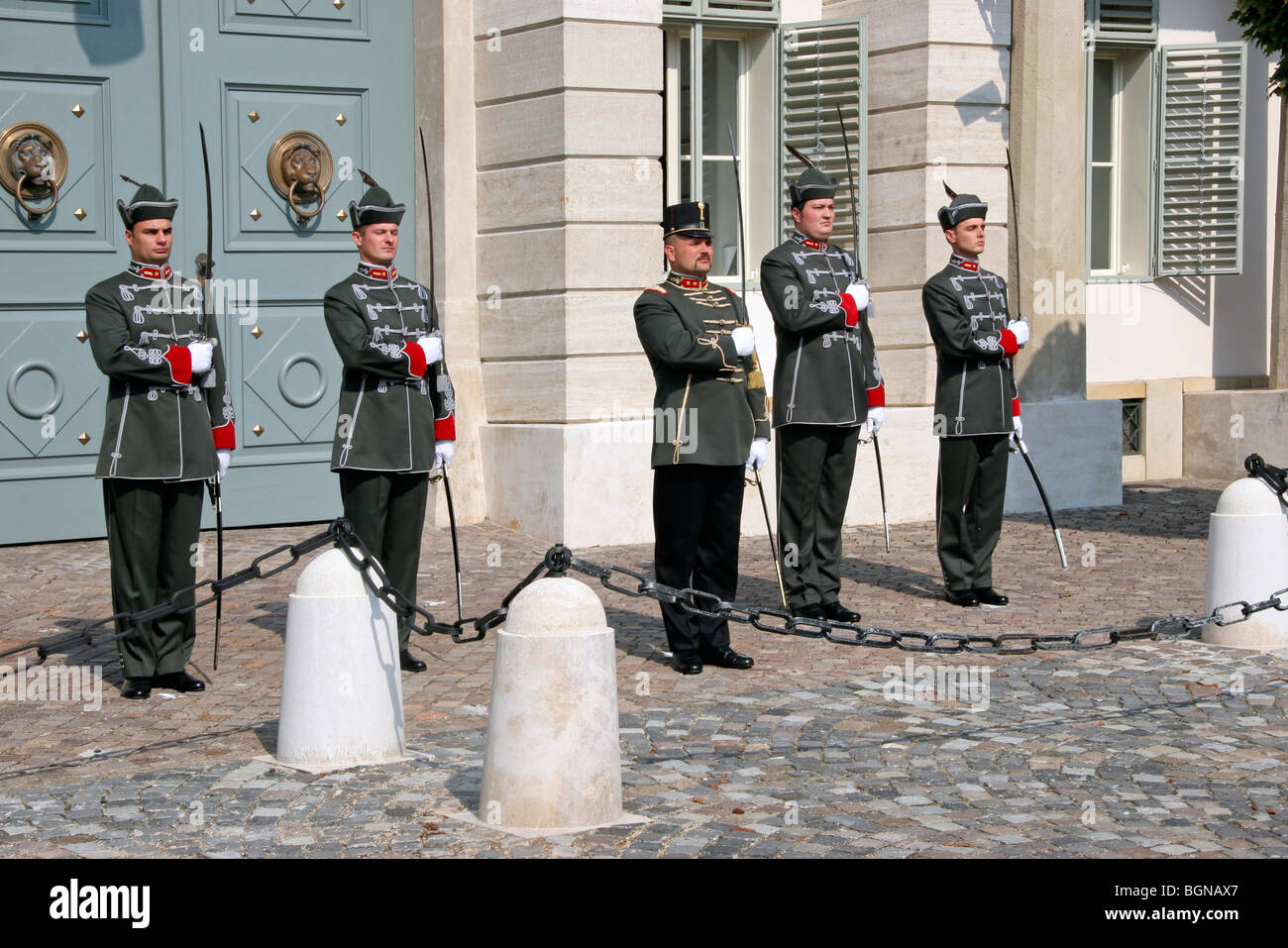 Guards castle district of budapest hi-res stock photography and images ...