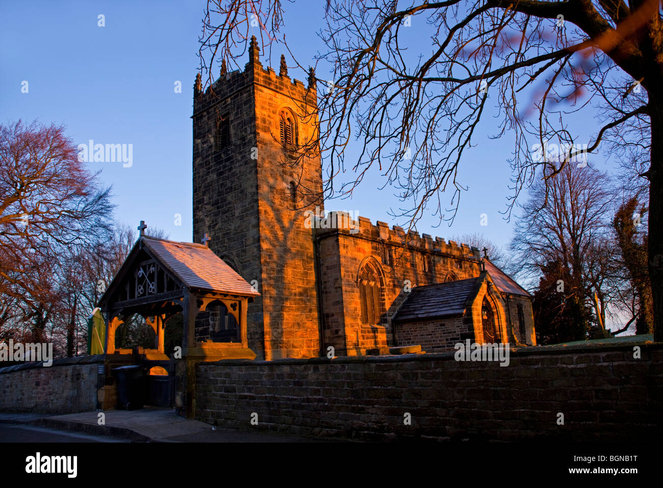 St Peter's church Tankersley South Yorkshire England UK Stock Photo - Alamy