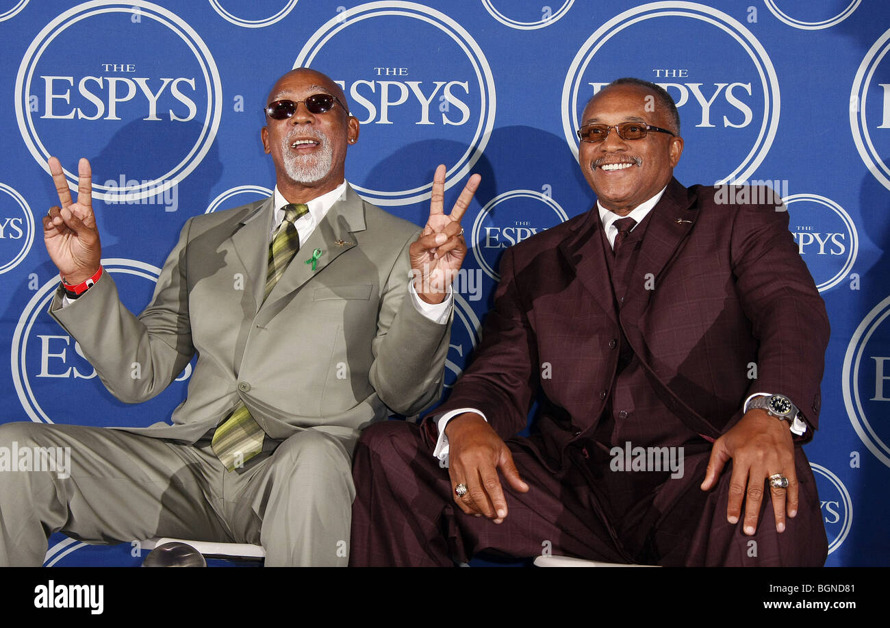 JOHN CARLOS TOMMIE SMITH THE 2008 ESPYS PRESSROOM NOKIA THEATRE ...