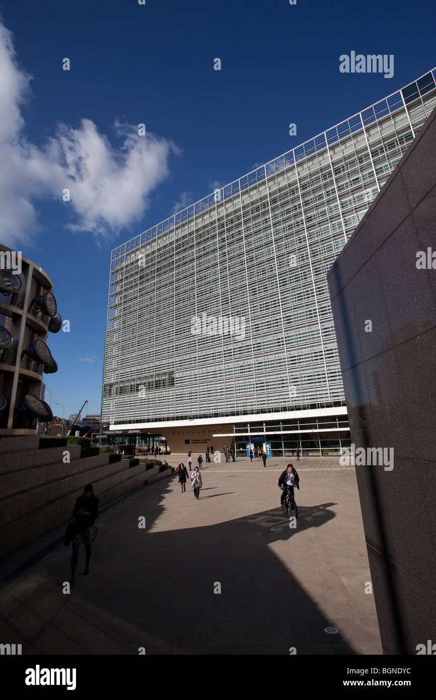 Berlaymont building, the European Commission headquarters in Brussels ...