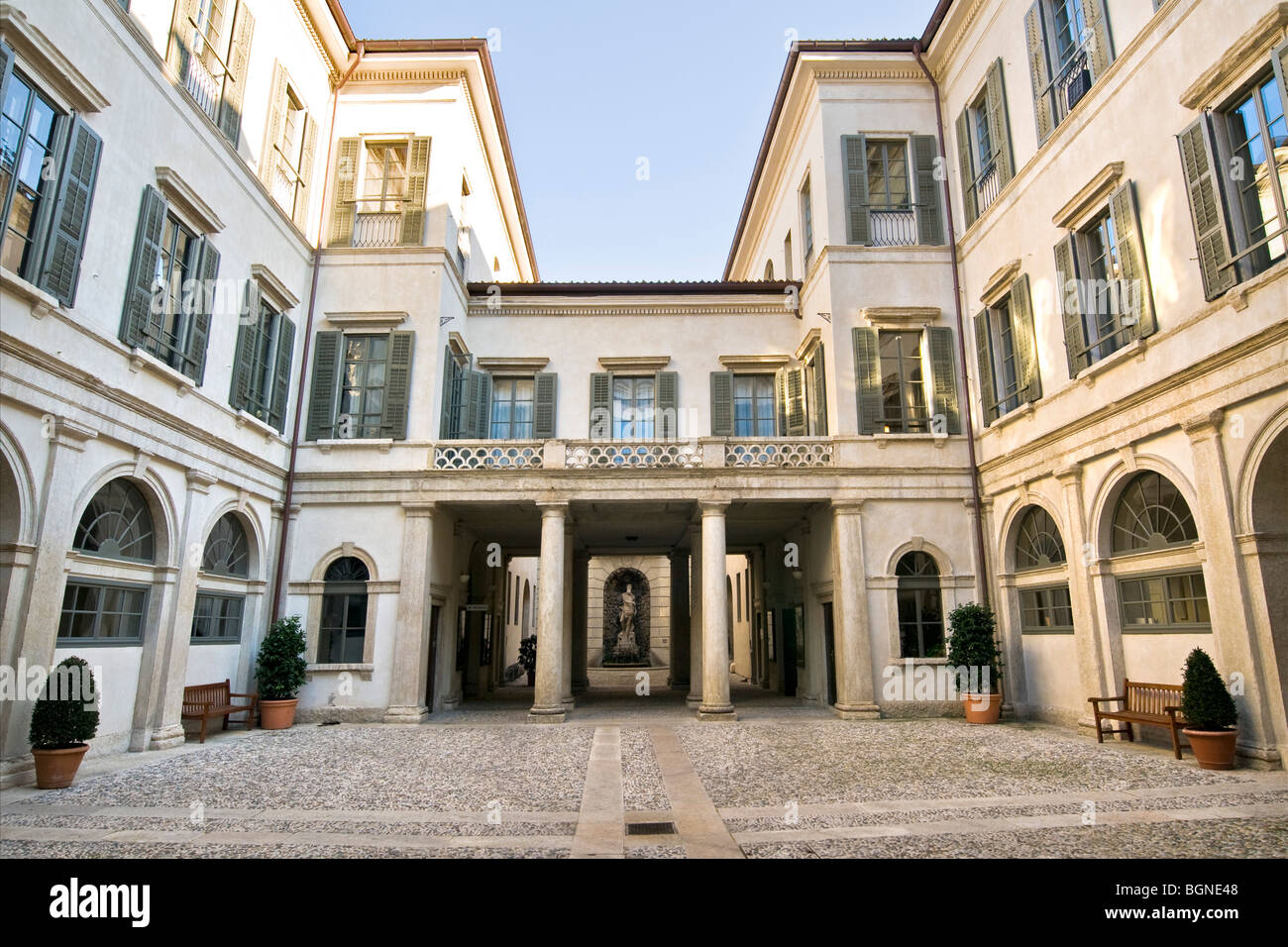 Thun palace, Trento, Italy Stock Photo - Alamy