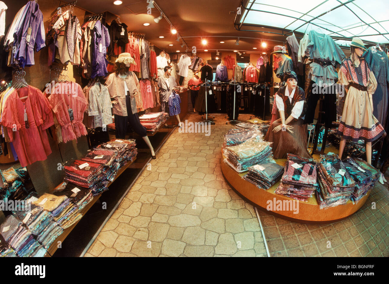 Woman's fashion store in the Ginza area of Tokyo Stock Photo - Alamy