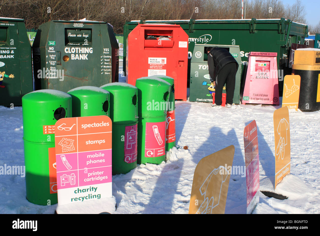 Community Recycling Bins High Resolution Stock Photography and Images ...