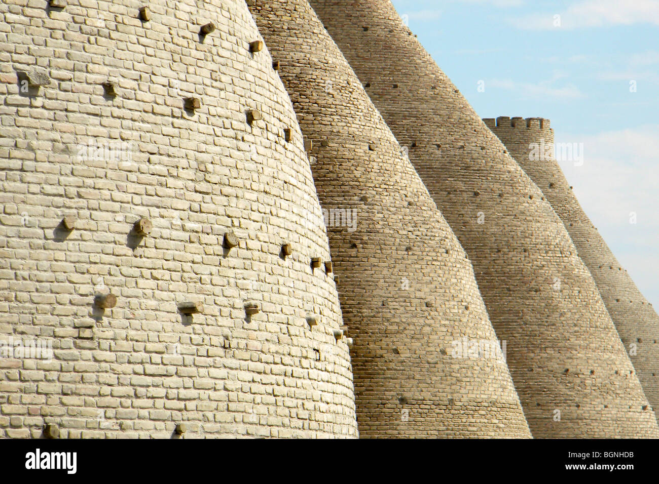 The wall, Bukhara, Uzbekistan Stock Photo - Alamy