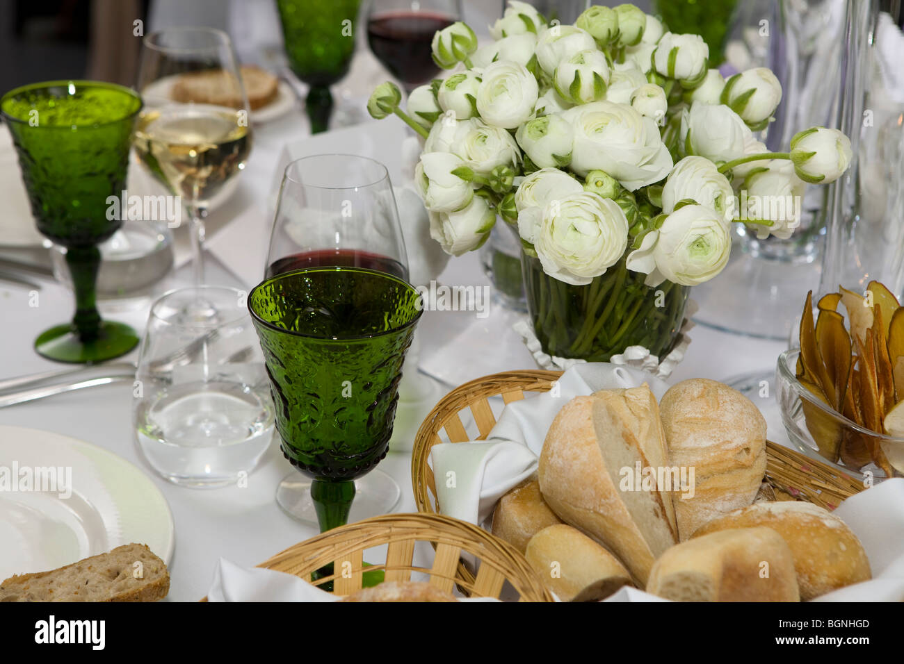 catering setup, wedding reception Stock Photo - Alamy