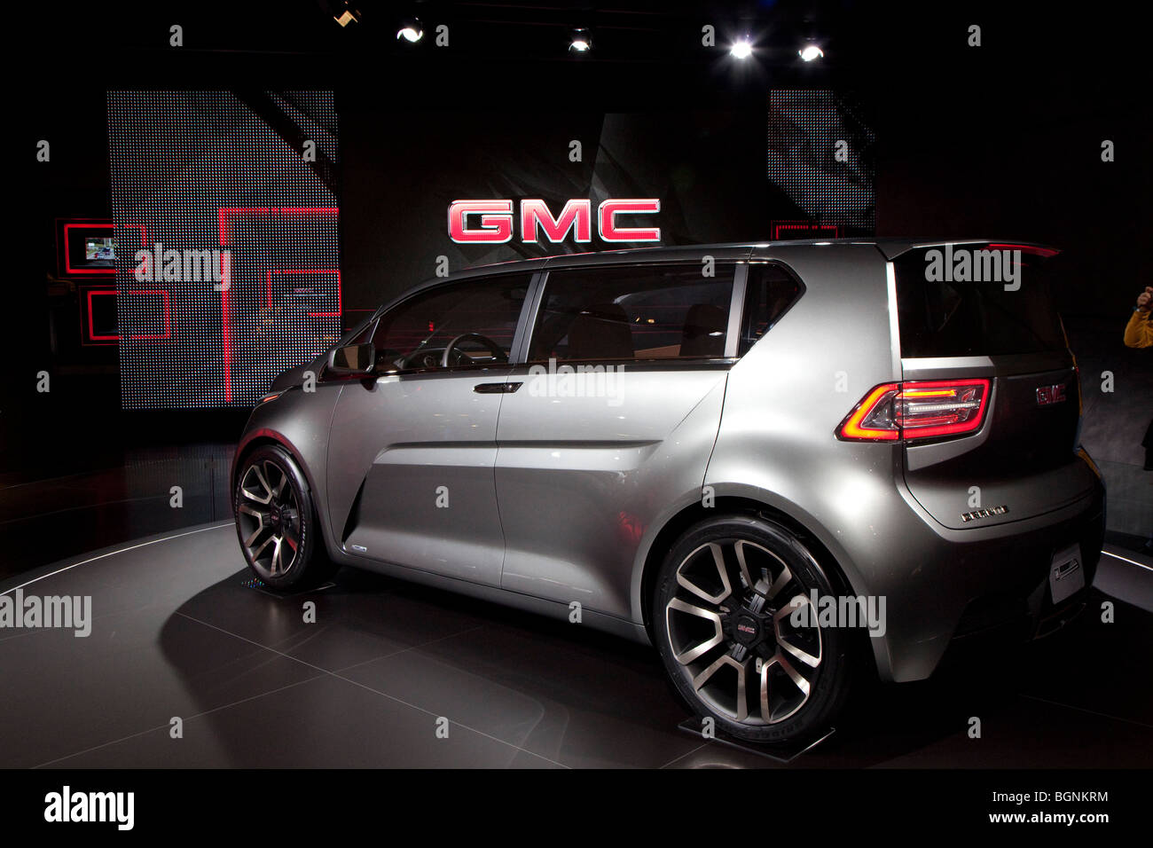 Detroit, Michigan - The GMC Granite concept car on display at the 2010 ...