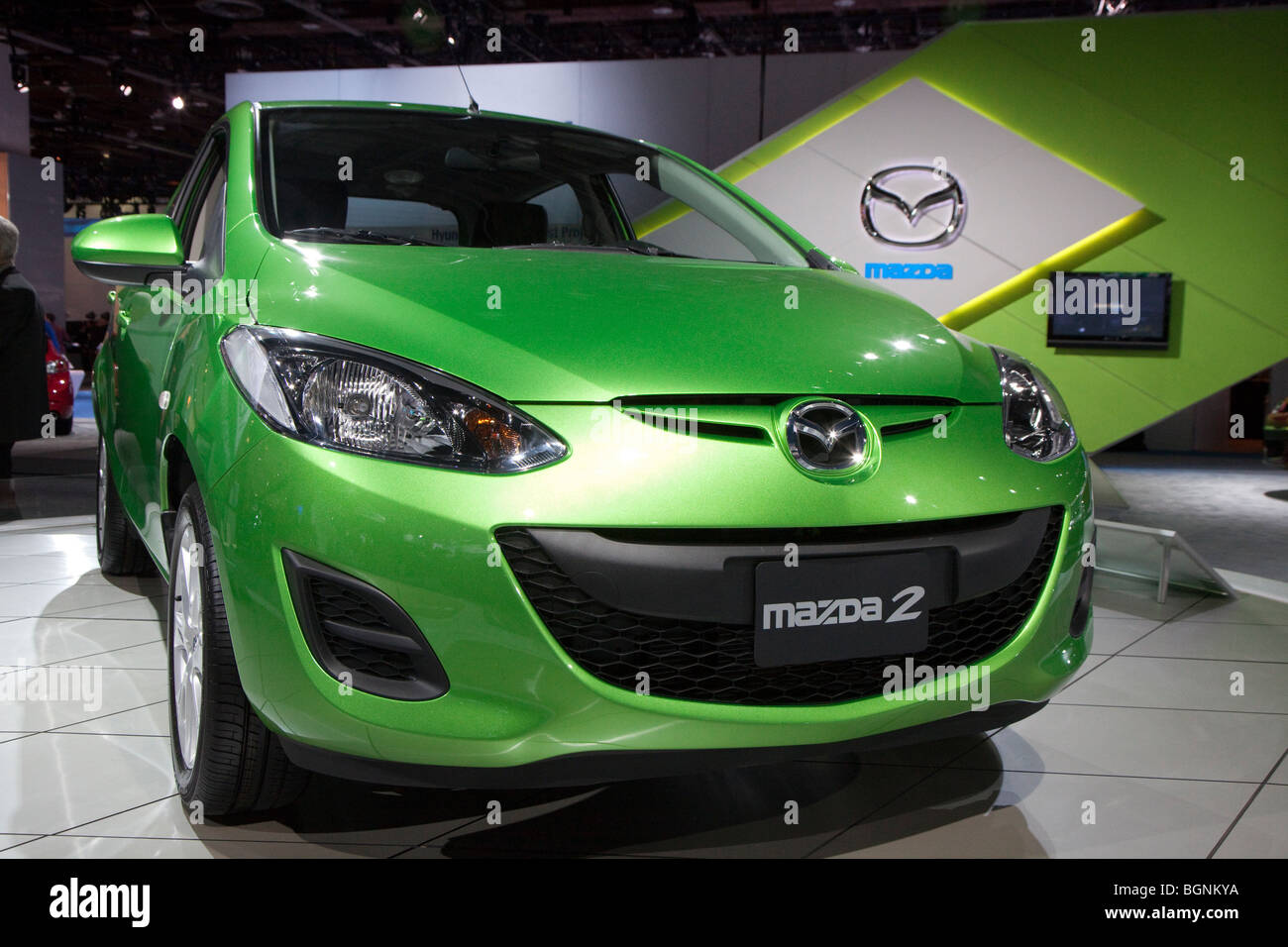 Two Door Mazda 2 Green