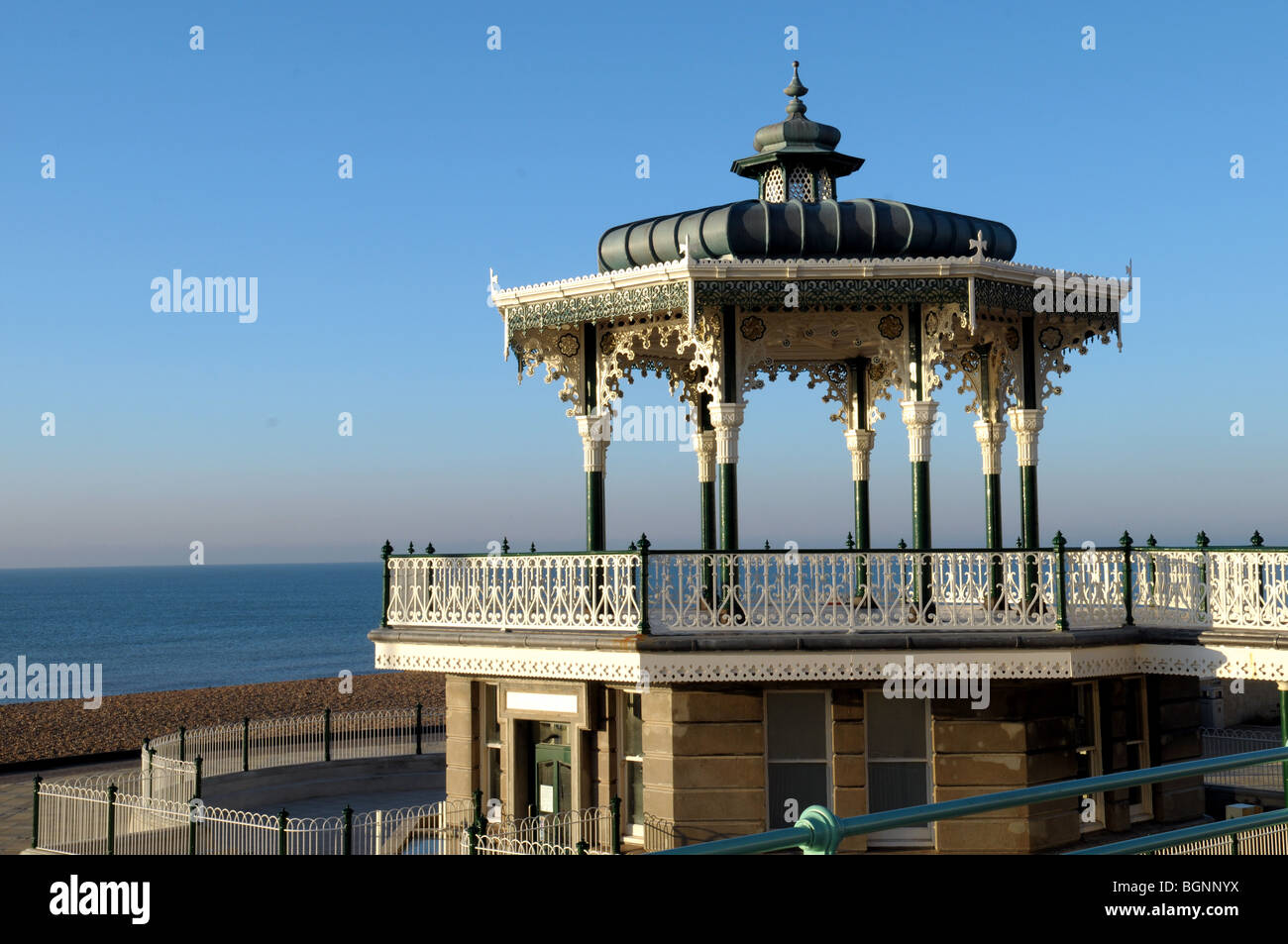 Brighton seafront bandstand hi-res stock photography and images - Alamy