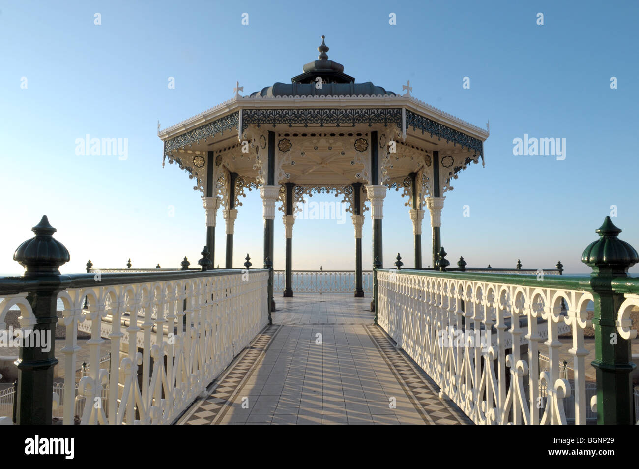 The recently renovated bandstand on Brighton seafront Stock Photo - Alamy