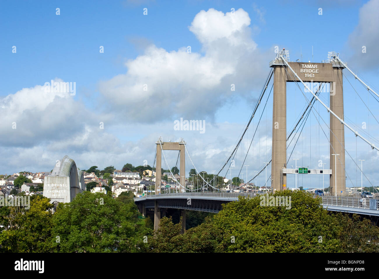 Brunel bridge saltash devon cornwall hi-res stock photography and ...