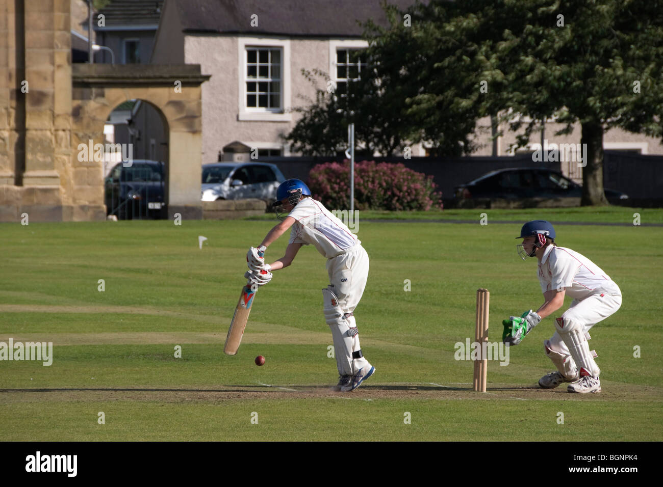 Cricket school britain hi-res stock photography and images - Alamy