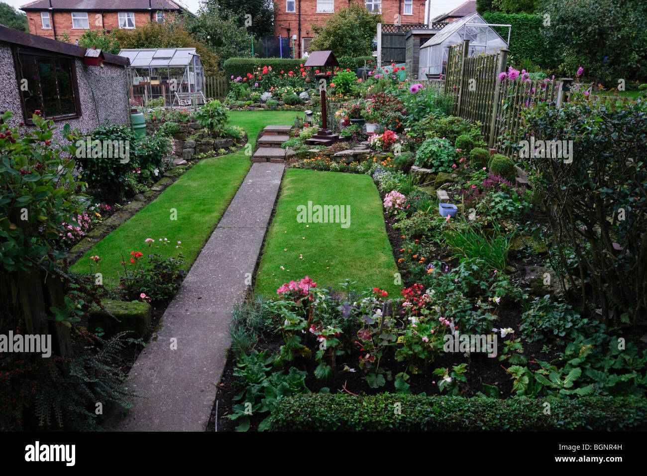 Well Maintained Flower Bed High Resolution Stock Photography and Images ...