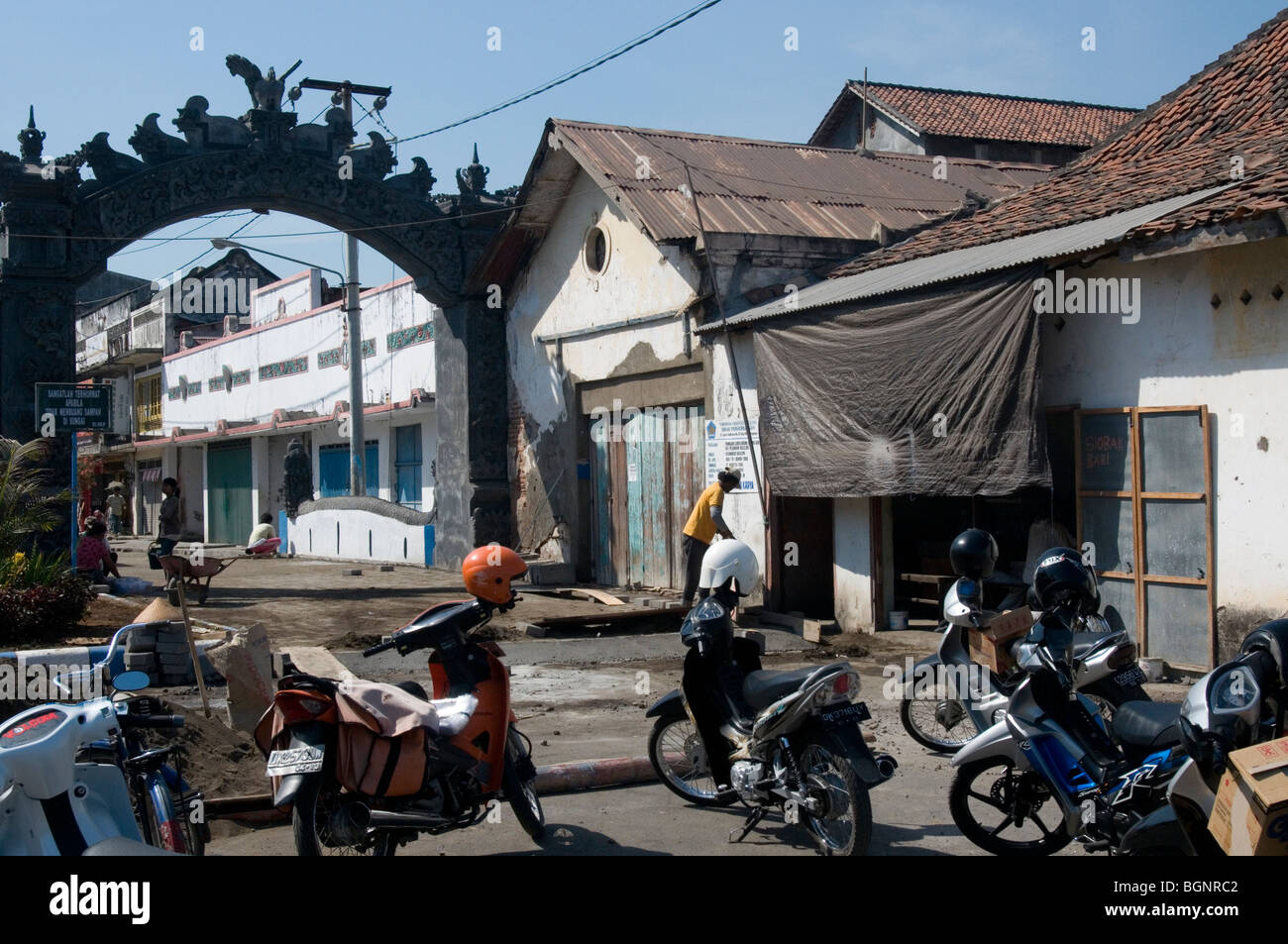 Port area of Singaraja, Bali, Indonesia Stock Photo - Alamy