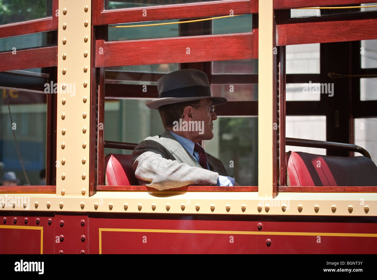 Actors on the movie set, Toronto, "Kit Kittredge: An American Girl ...