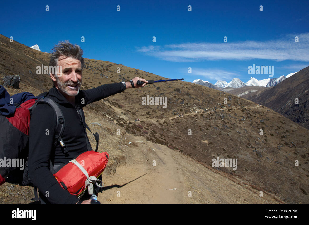 Man in himalayas hi-res stock photography and images - Alamy