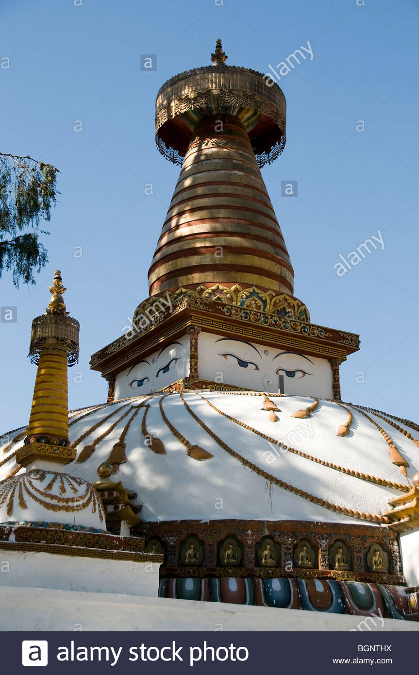 Bhutan Style Stupa High Resolution Stock Photography and Images - Alamy