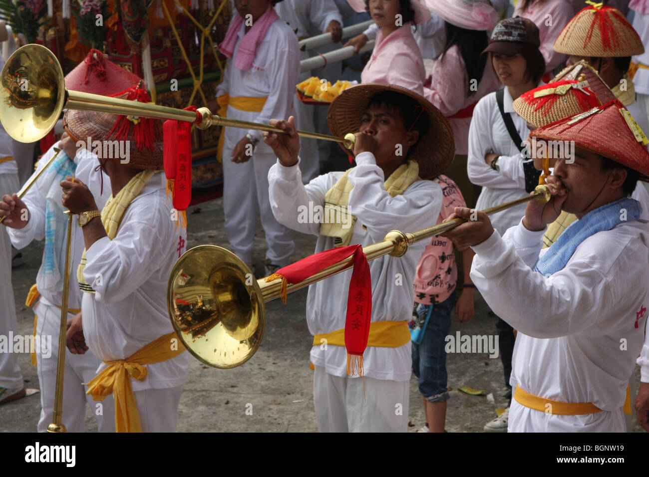 traditional taiwanese musicians Stock Photo - Alamy