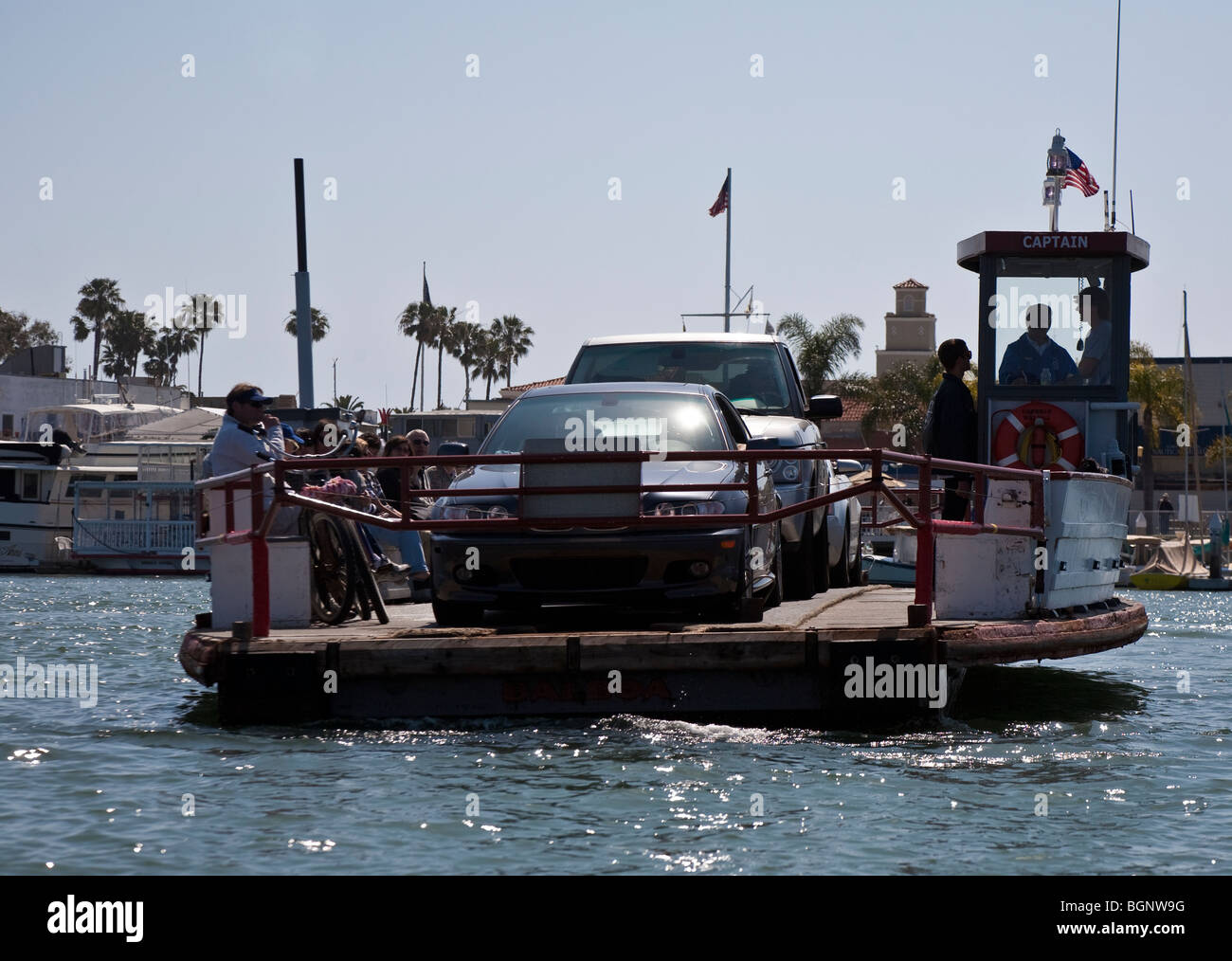 Balboa island ferry hi-res stock photography and images - Alamy