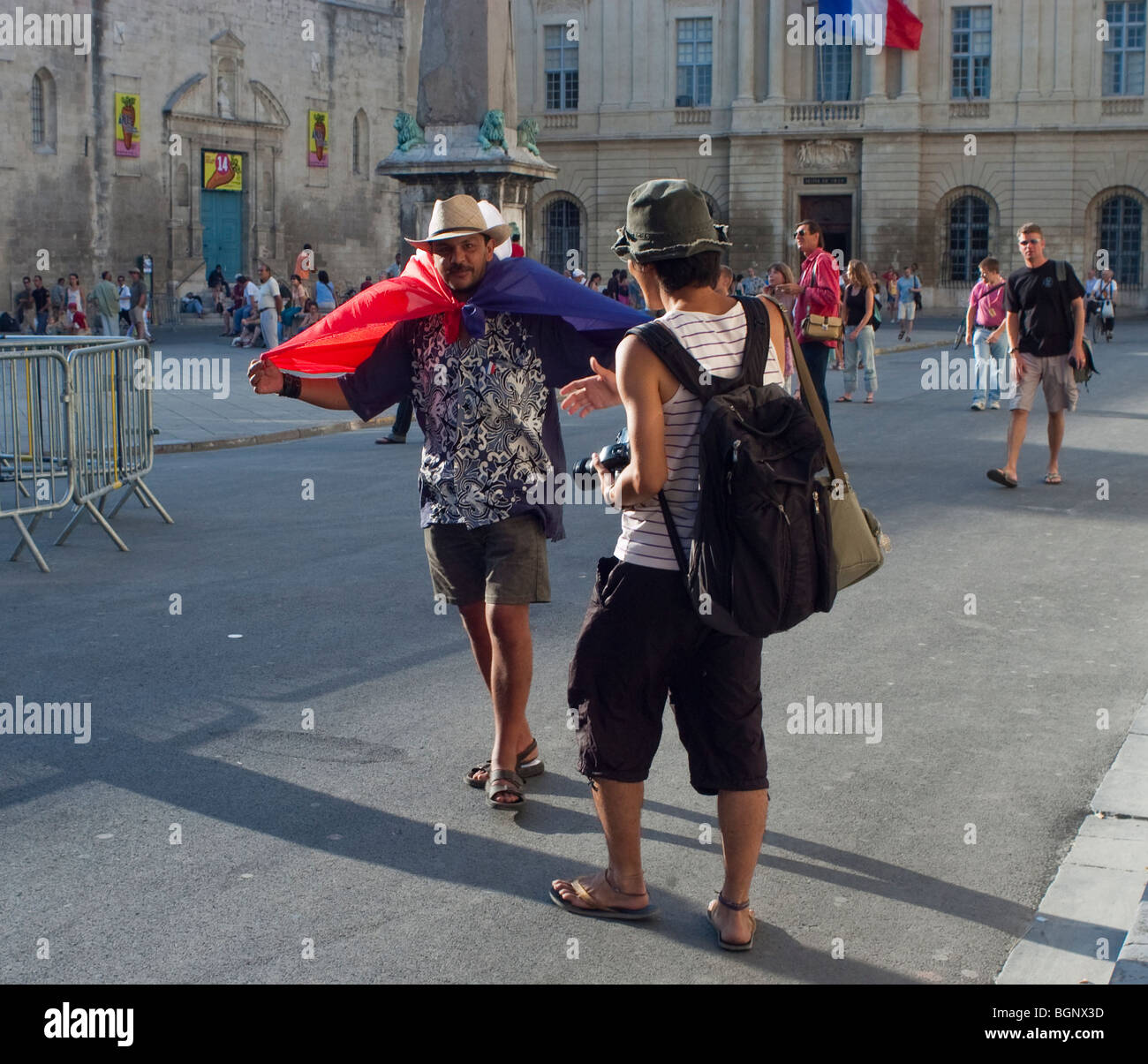 People celebrating obelisk hi-res stock photography and images - Alamy