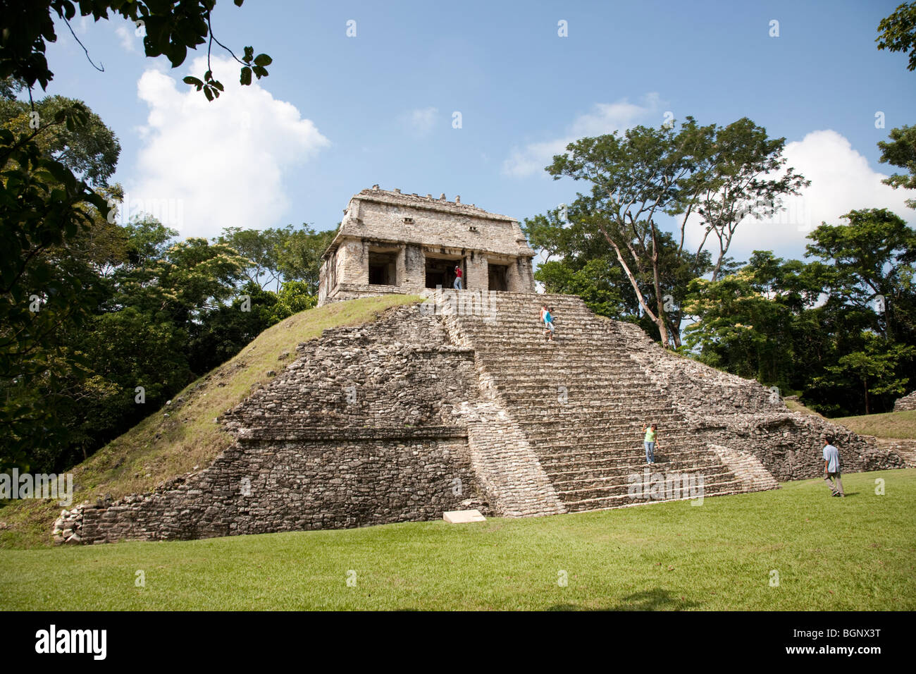 Templo del Conde. Temple of the Count. Palenque Archaeological Site ...