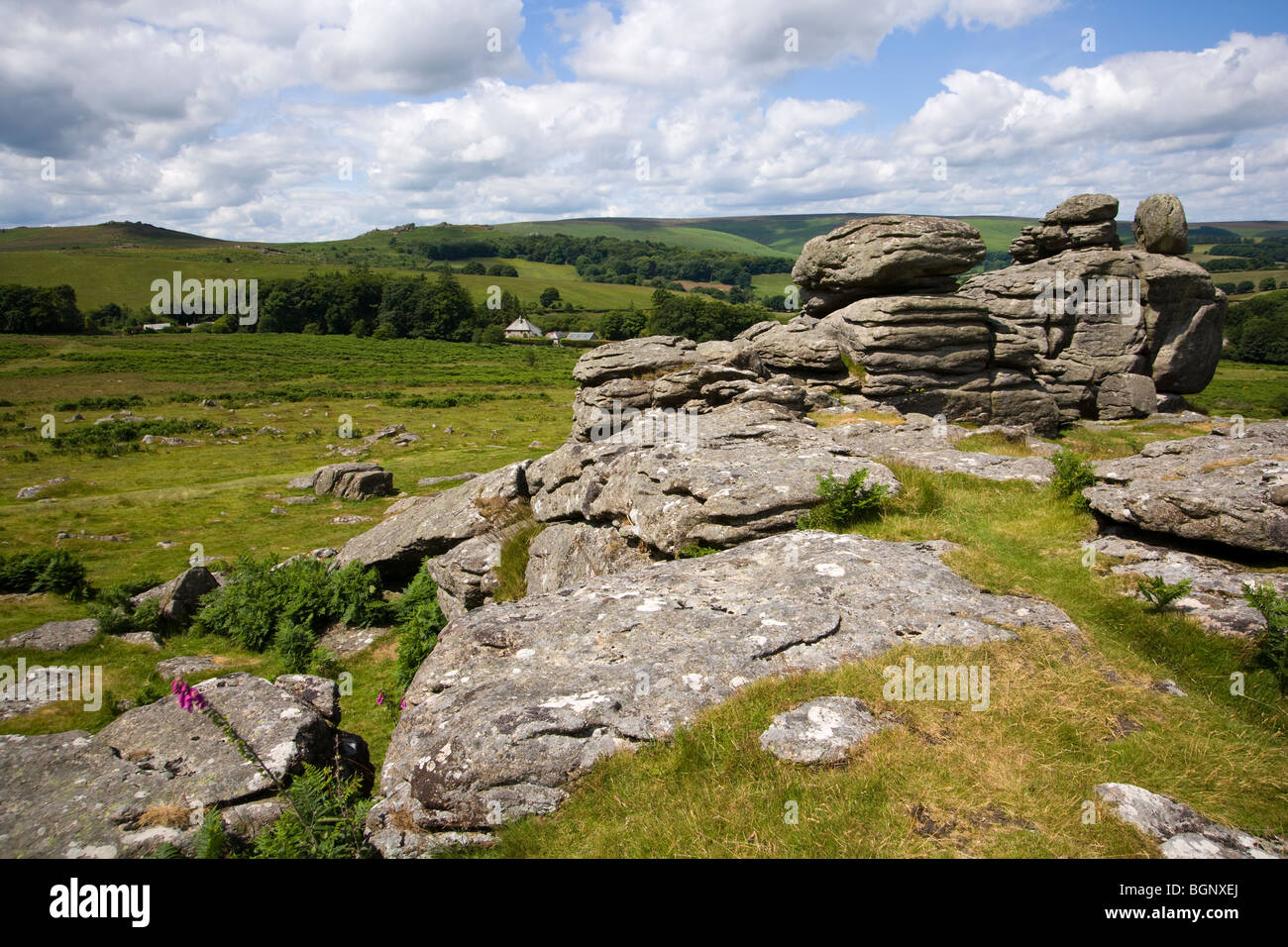 Hound tor and dartmoor hi-res stock photography and images - Alamy