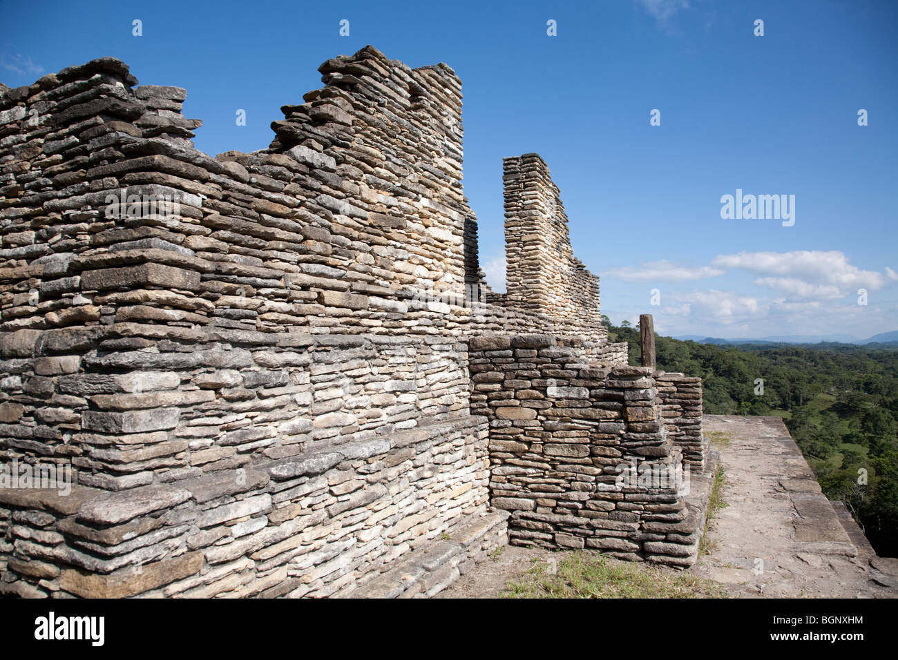 Toniná Maya Ruins archaeology site, Chiapas Mexico Stock Photo - Alamy