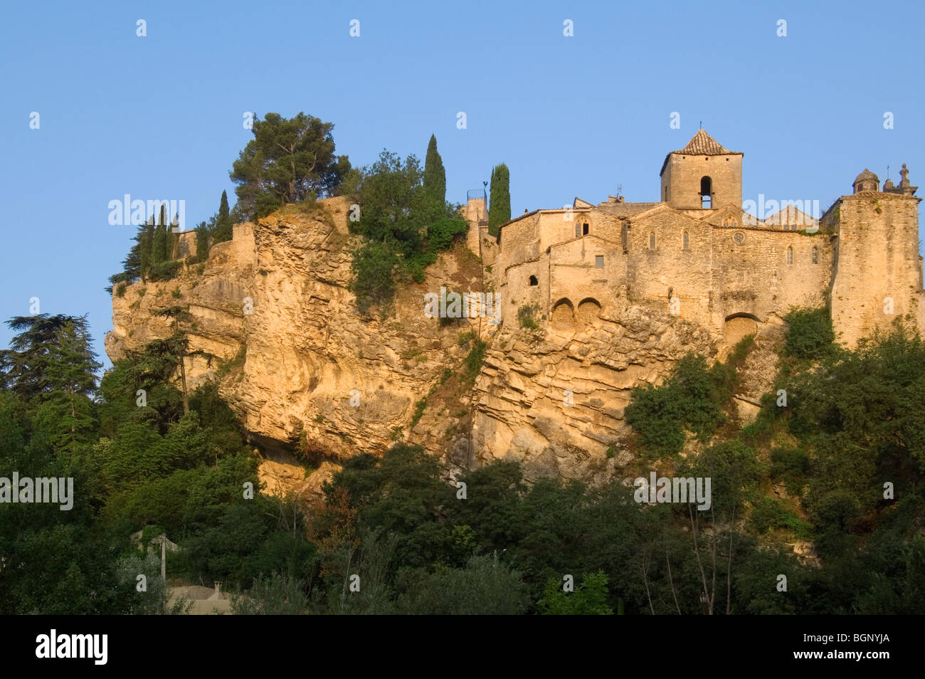 Old town vaison la romaine vaucluse provence alpes côte hi-res stock ...