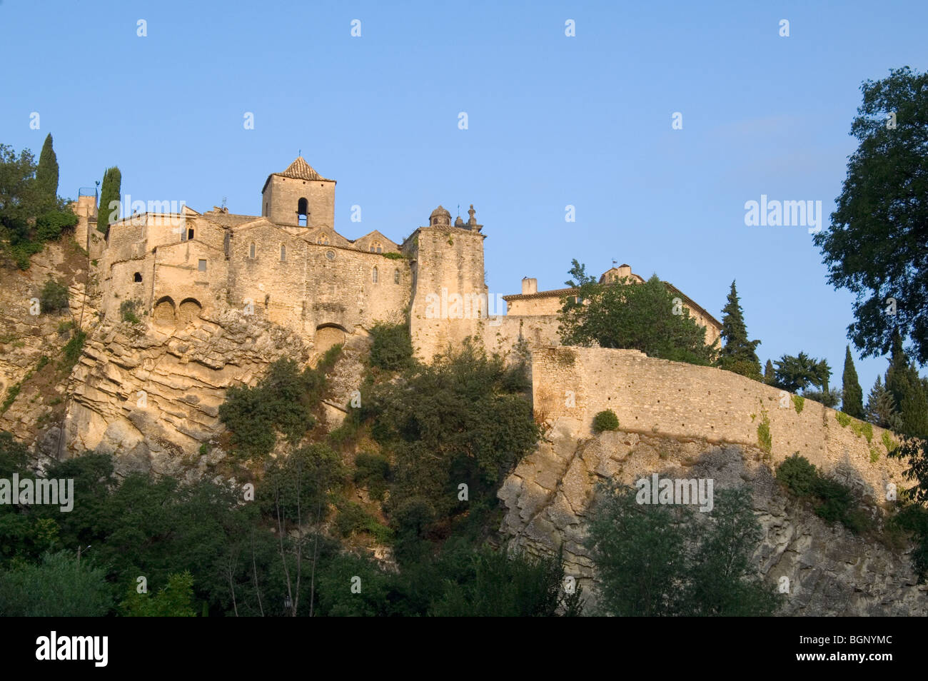 Old town vaison la romaine vaucluse provence alpes côte hi-res stock ...