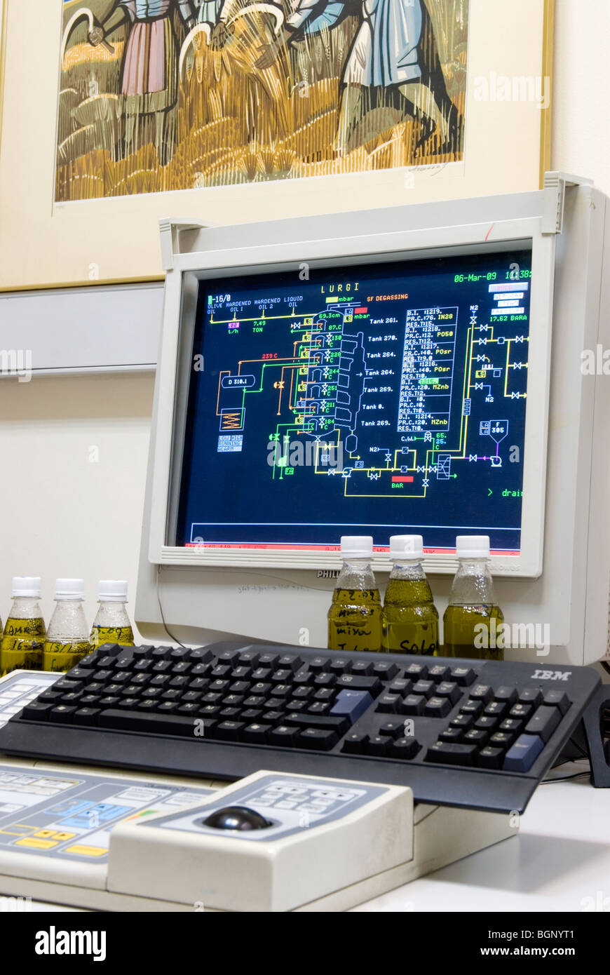 Oil refinery control room hi-res stock photography and images - Alamy