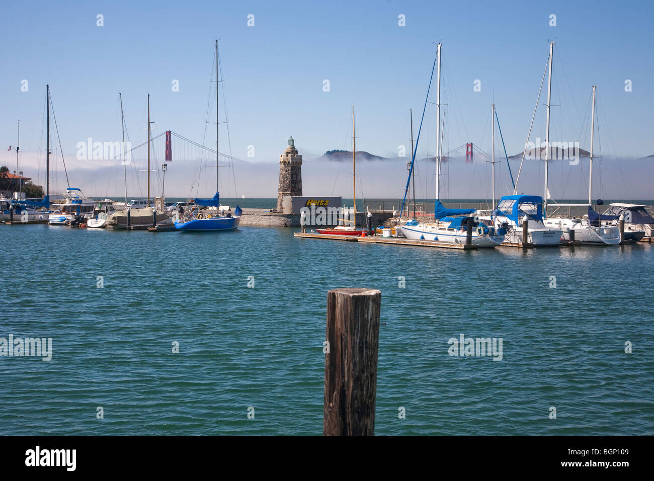Marina, San Francisco Bay, San Francisco in California, USA Stock Photo ...