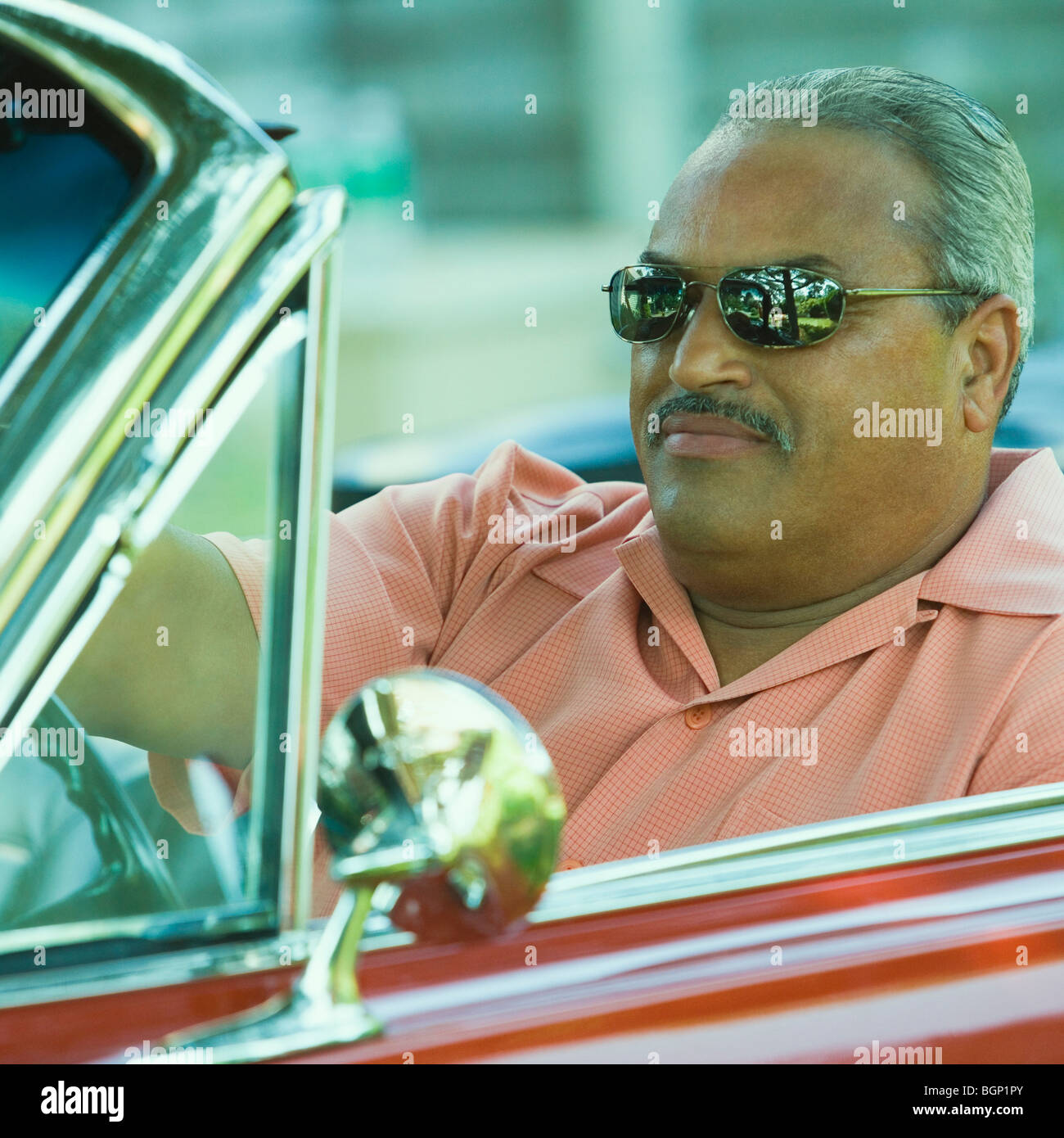 Balding man convertible hi-res stock photography and images - Alamy