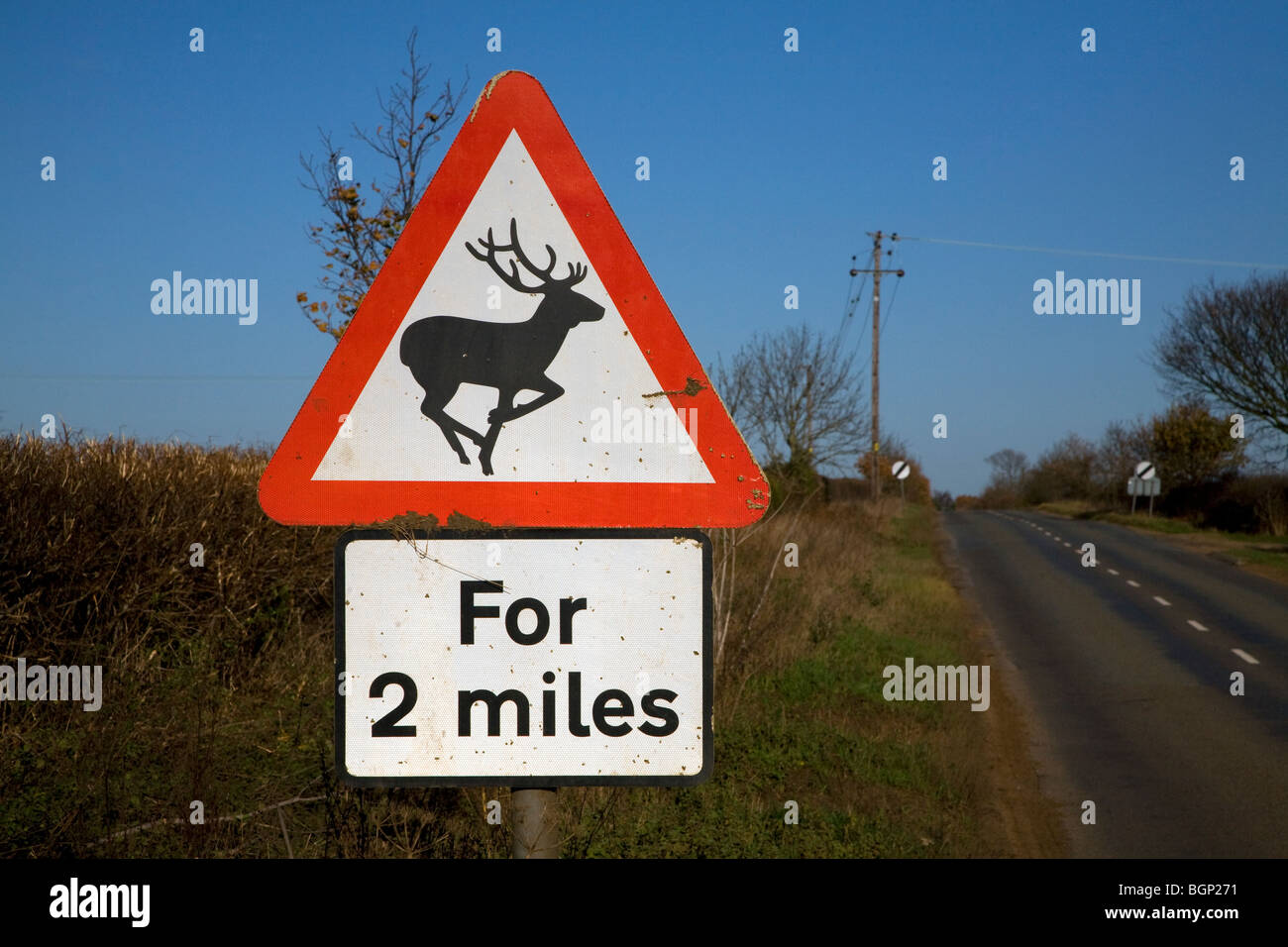 Deer Sign High Resolution Stock Photography and Images - Alamy