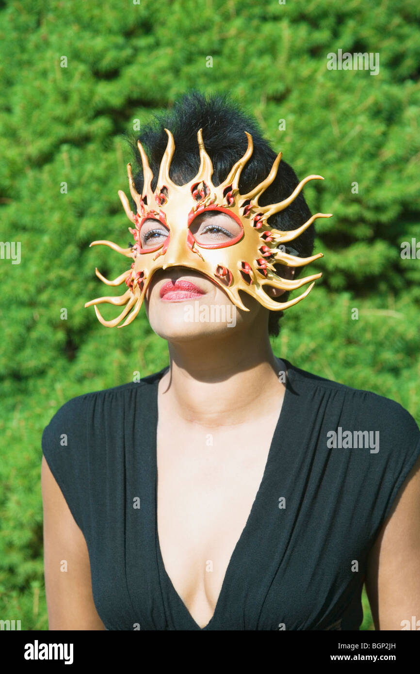 Sun mask hi-res stock photography and images - Alamy