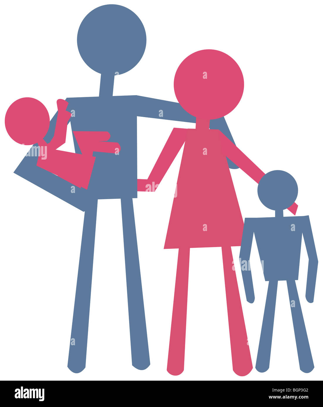 Family Illustration High Resolution Stock Photography and Images - Alamy