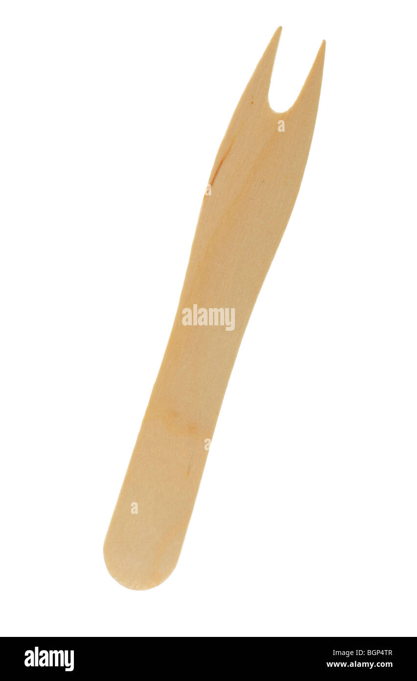 Wooden Chip Fork Stock Photo - Alamy