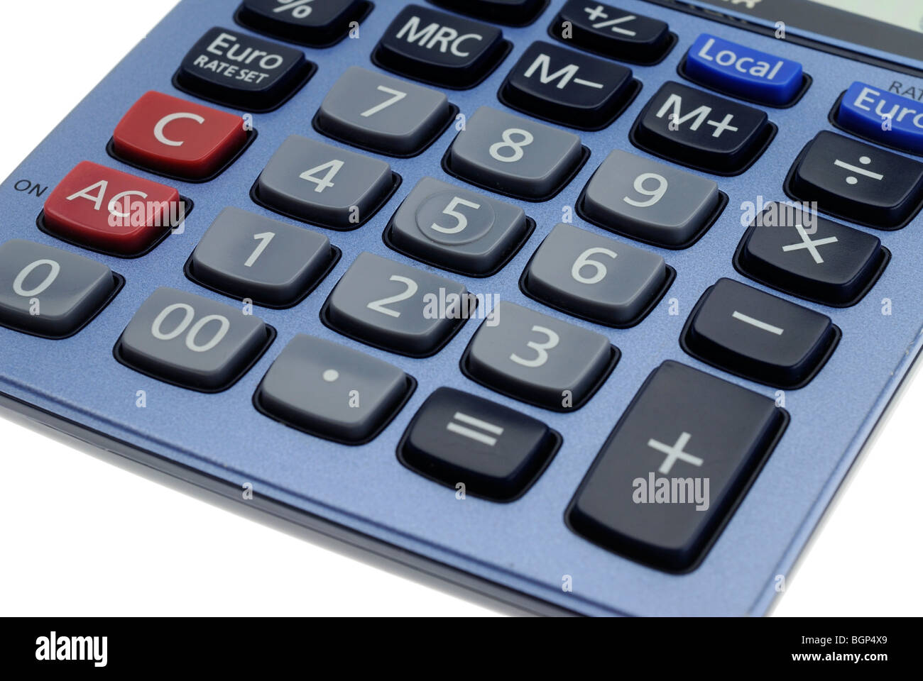 Close up of a Calculator Stock Photo - Alamy