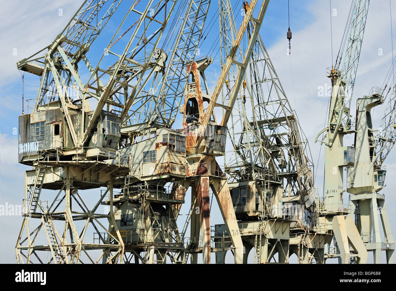 Historic Dock Cranes High Resolution Stock Photography and Images - Alamy