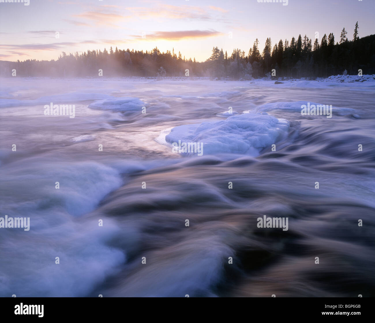 Water in a river, Sweden Stock Photo - Alamy