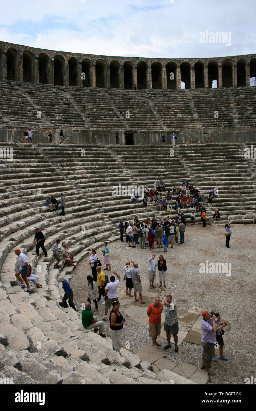 Aspendos (Belkis) one of the best preserved Roman theatre (seating ...