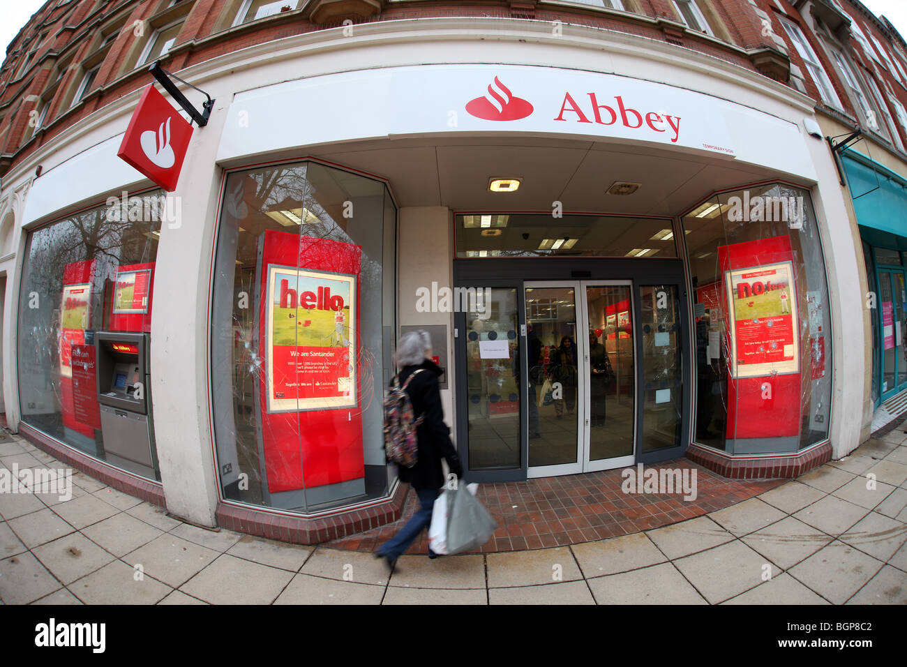 The Abbey branch in Peterborough awaits its rebranding for the ...