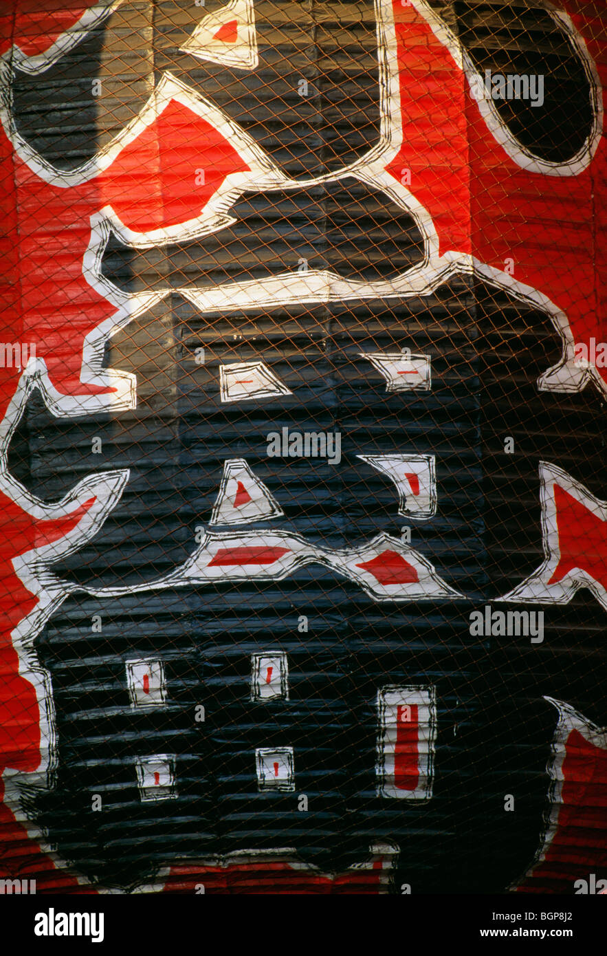 Japanese signs in a temple, close-up Stock Photo - Alamy