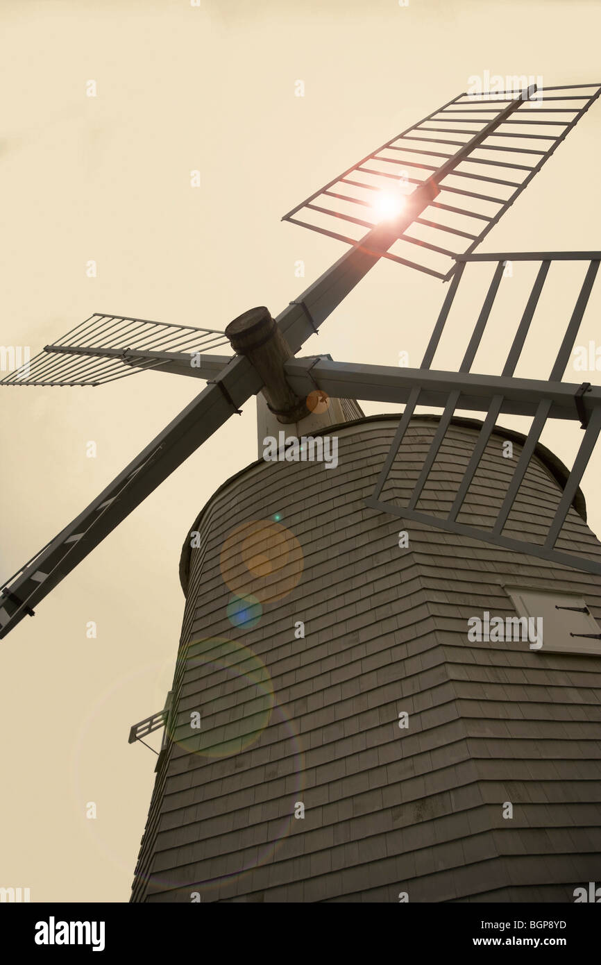 Low angle view of a traditional windmill Stock Photo - Alamy